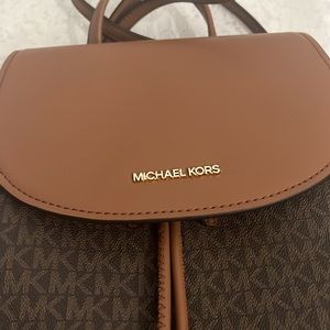 Bags | Nwt Michael Kors Phoebe Medium Flap Drawstring Signature ...